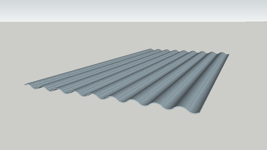 Atap Asbes (Roof) | 3D Warehouse