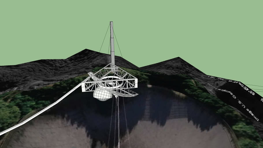 Arecibo Observatory | 3D Warehouse