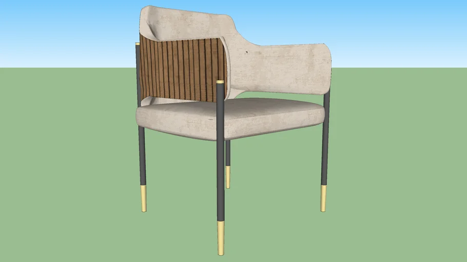 CAPITAL COLLECTION - Giuliette Dining Chair | 3D Warehouse