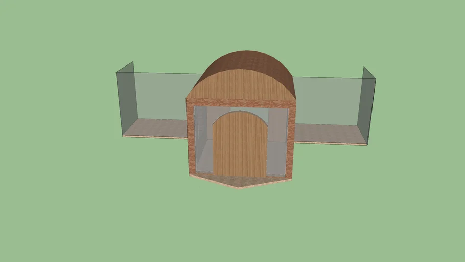 modern front porch | 3D Warehouse