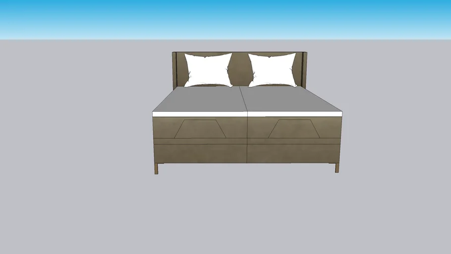 Boxspring Focus Noah 3C 2-motorig | 3D Warehouse