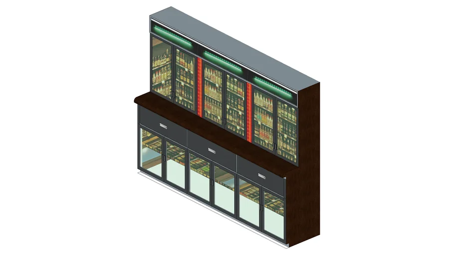 Bar Display | 3D Warehouse
