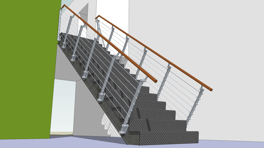 Steel+Stairs.skp | 3D Warehouse