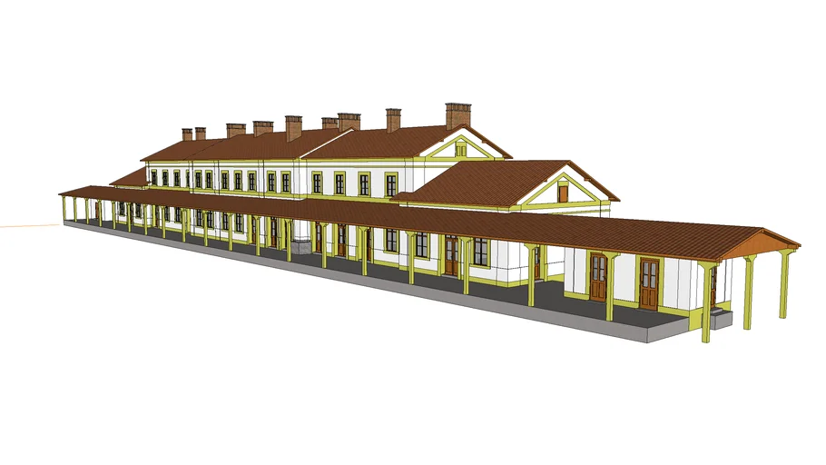 Željeznička stanica Sombor | 3D Warehouse