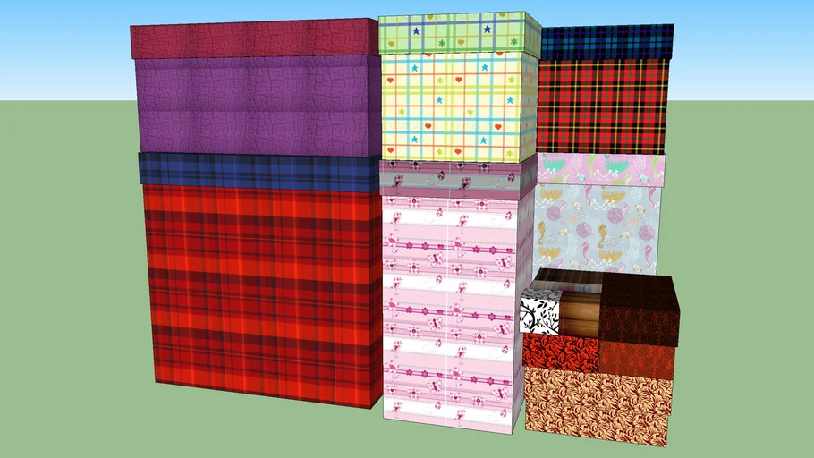 Storage boxes | 3D Warehouse