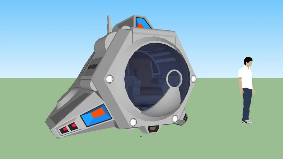 INSPECTION POD one man space vessel | 3D Warehouse