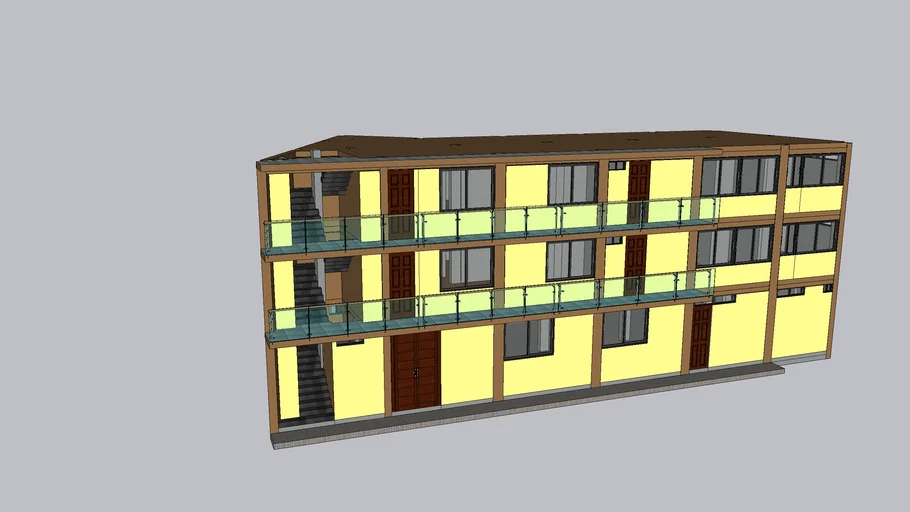 VIVIENDA MULTIFAMILIAR - SR. MIGUEL TTITO UGARTE | 3D Warehouse