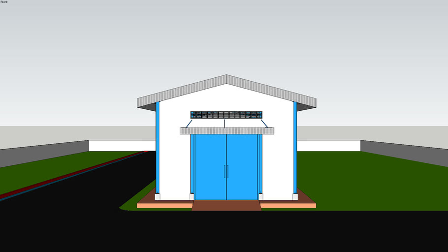 ice warehouse 8x42m | 3D Warehouse