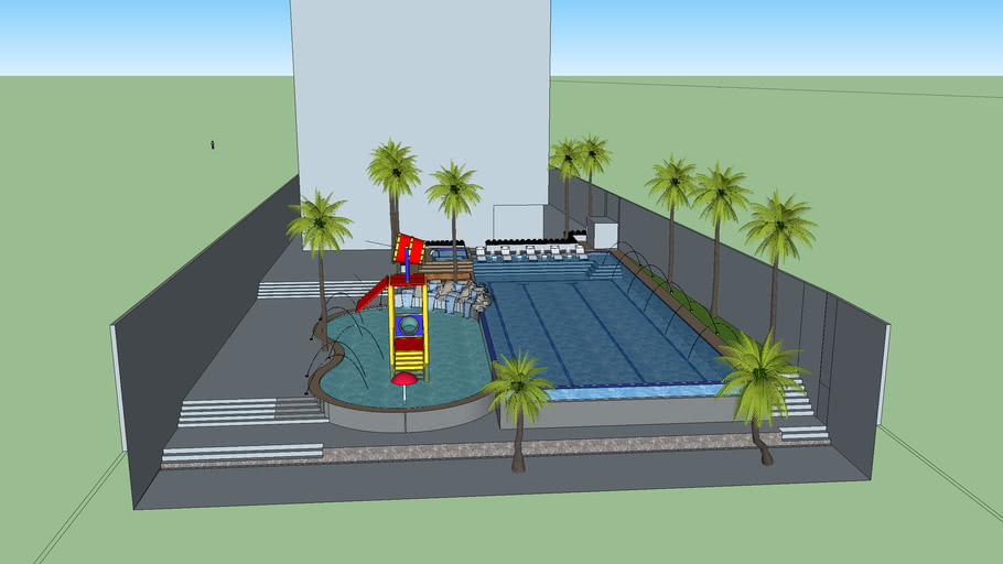swimming pool | 3D Warehouse