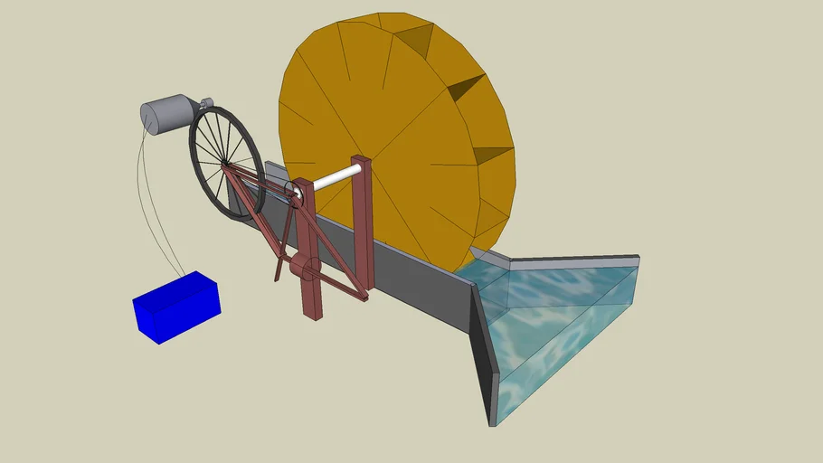 Micro Hydro Power Plant | 3D Warehouse