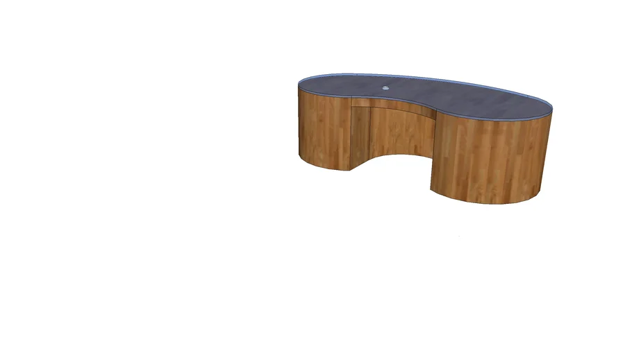 Executive Desk | 3D Warehouse