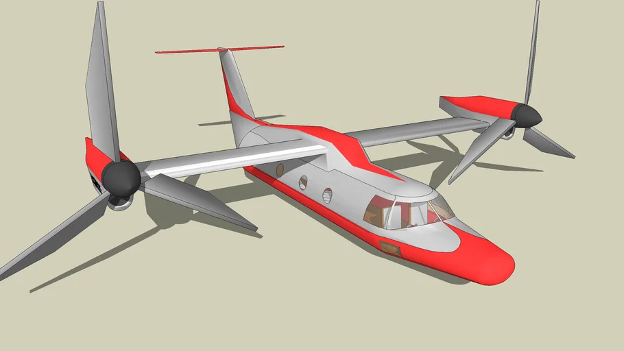 BA609 TiltRotor | 3D Warehouse