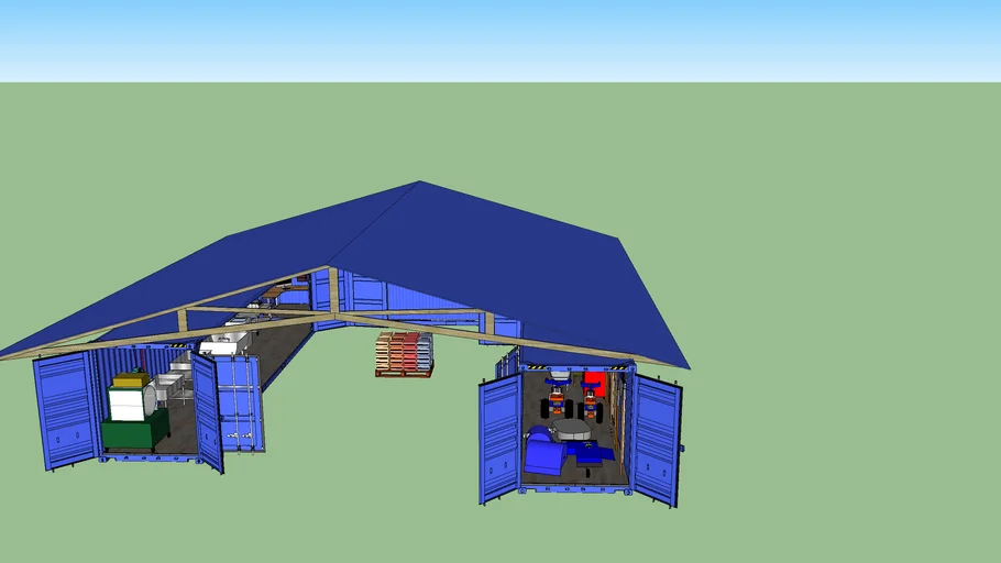 Washing station: Container | 3D Warehouse
