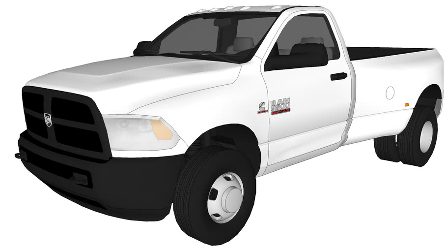 2013 Dodge Ram 3500- Work Truck Dually | 3D Warehouse