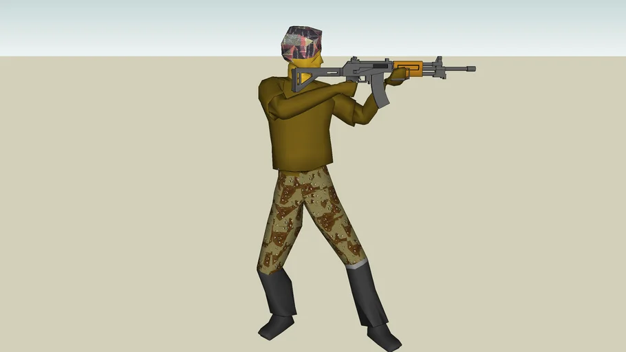 UIN terrorist/GLA soldier | 3D Warehouse