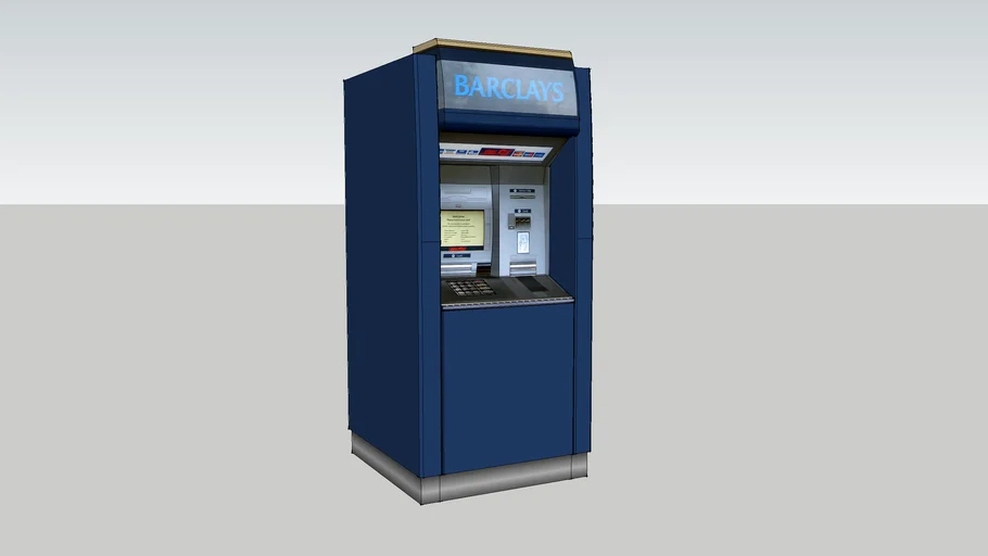 ATM Model | 3D Warehouse