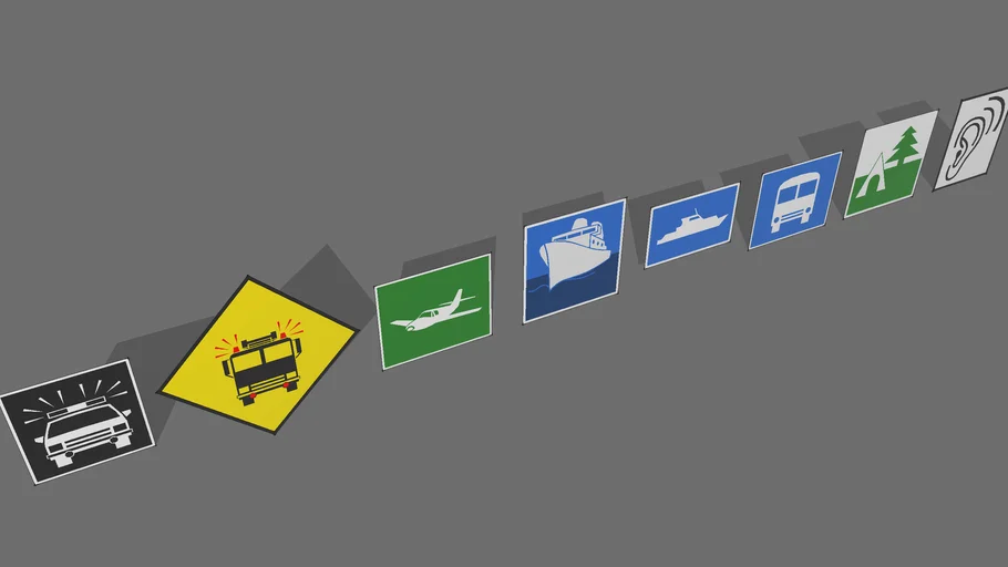 Special signs | 3D Warehouse