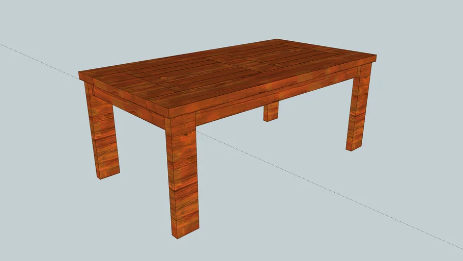 Table with beer coolers | 3D Warehouse