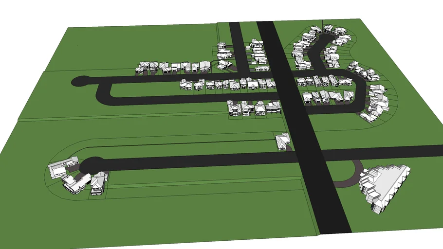 Suburb (work in progress) | 3D Warehouse