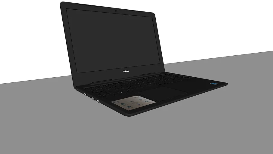 Laptop (Dell Inspiron 15 Black) | 3D Warehouse