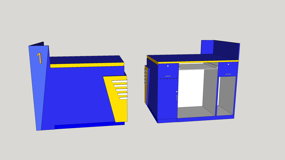 Table Customer Service By: IMOmaulana | 3D Warehouse