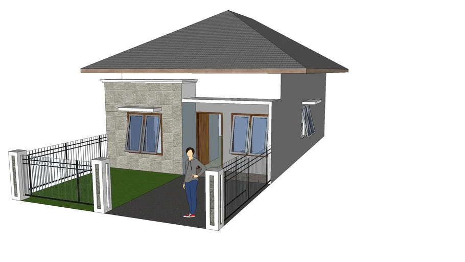 RUMAH MINIMALIS | 3D Warehouse