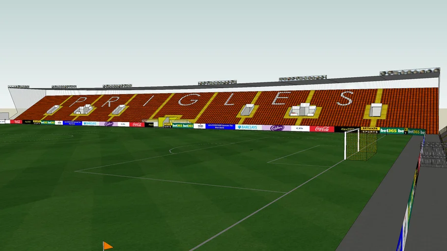 Single Pringles Football Club (1994) | 3D Warehouse