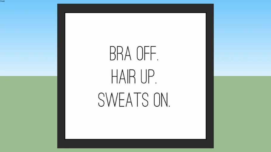 Quadro Bra Off | 3D Warehouse