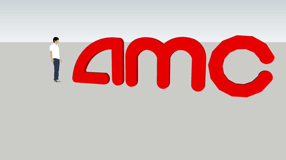 AMC sign | 3D Warehouse