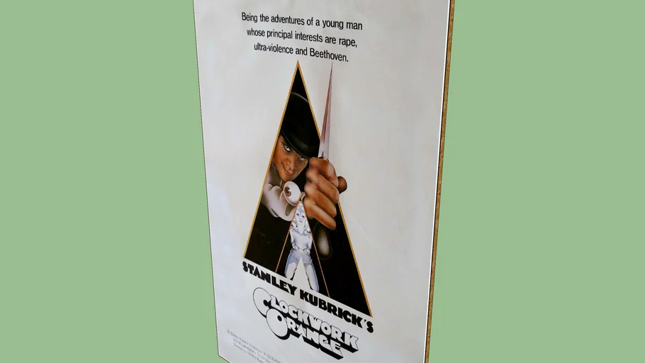 clockwork orange poster | 3D Warehouse