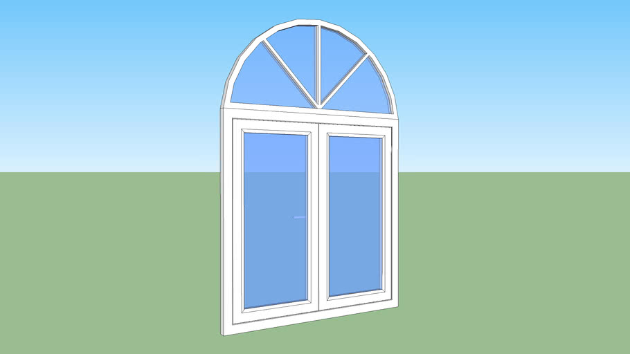 Aluminiun window LP2 | 3D Warehouse