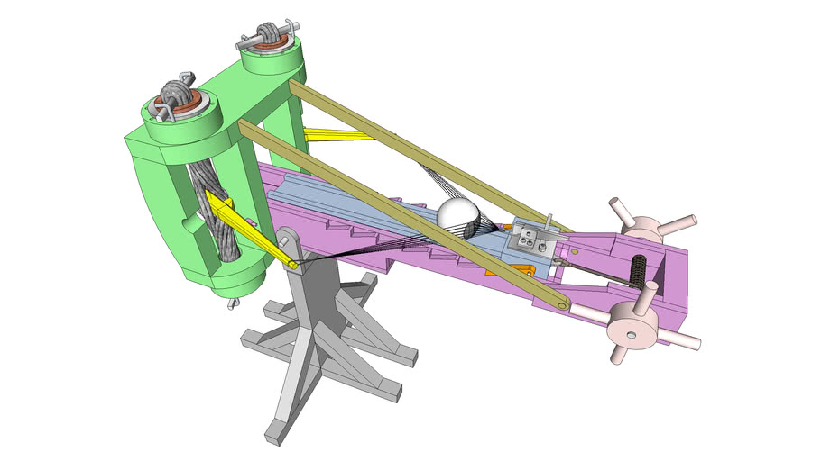 DIY #11 - Roman Ballista Model (v2.2) | 3D Warehouse