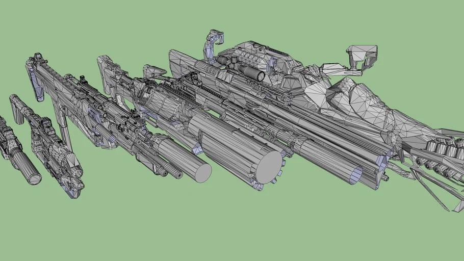 Crysis weapons | 3D Warehouse