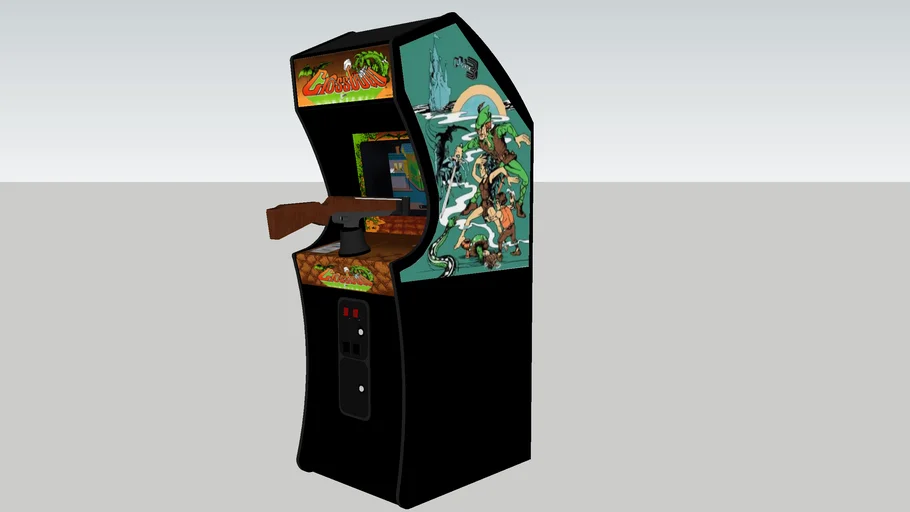 Crossbow arcade game style B | 3D Warehouse