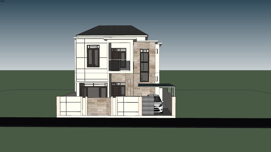 Rumah 2 Lantai | 3D Warehouse