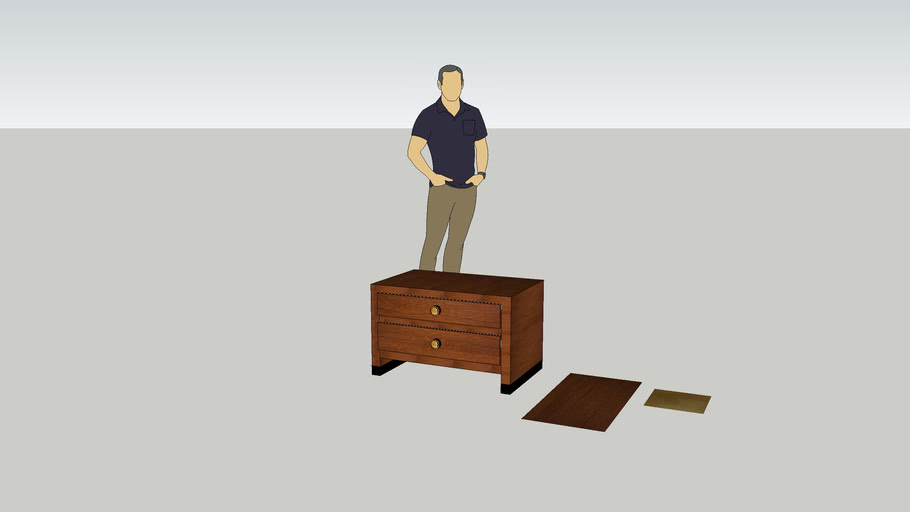 NIGHT TABLE, SIDE TABLE BEDROOM - DELA CRUZ | 3D Warehouse