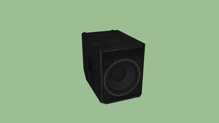 SUBWOOFER 18' ENV AUDIO | 3D Warehouse