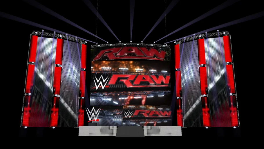 WWE Raw 2015 Stage UPDATE | 3D Warehouse