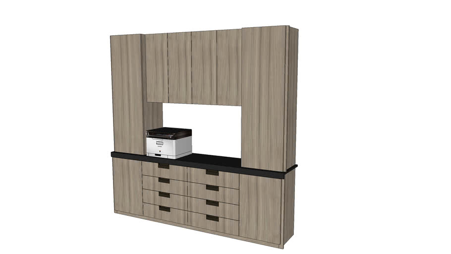 Storage Cabinet | 3D Warehouse