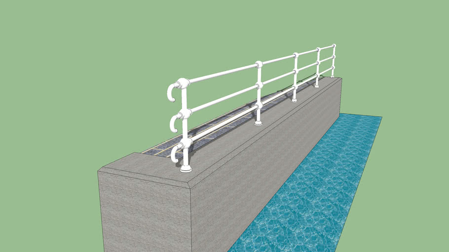 Metal railing | 3D Warehouse