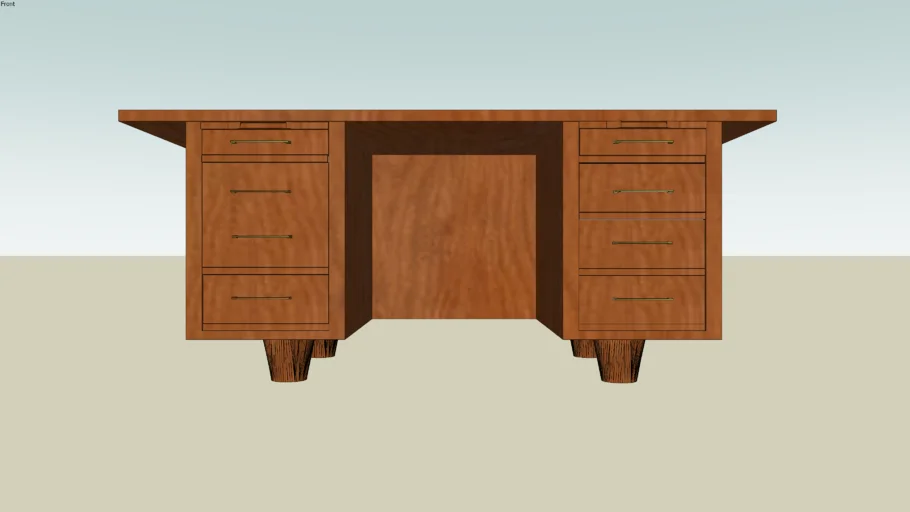 Executive Desk | 3D Warehouse