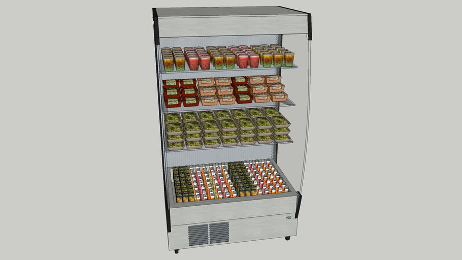 Chilled Multideck 1500 | 3D Warehouse