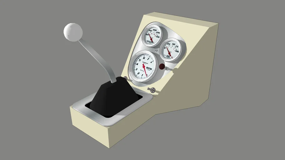 Custom Center Console (auto) | 3D Warehouse