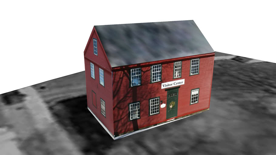 Hall-Haskell House: c,1819 | 3D Warehouse