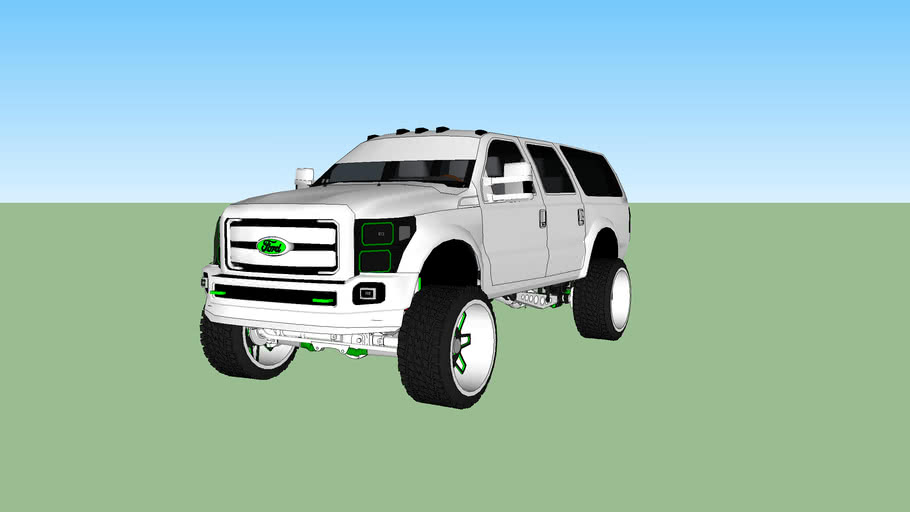 Custom 2011 Ford Excursion | 3D Warehouse