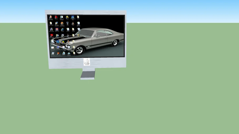 monitor apple | 3D Warehouse