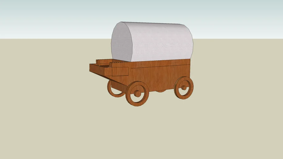 Covered Wagon | 3D Warehouse