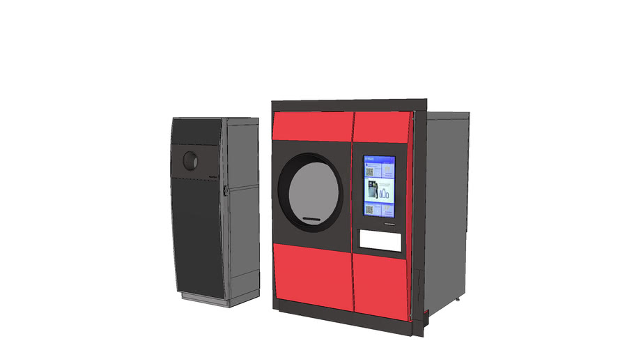 Tomra reverse vending machines | 3D Warehouse