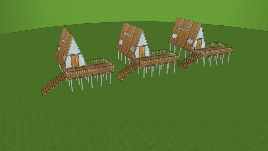 Wooden House | 3D Warehouse