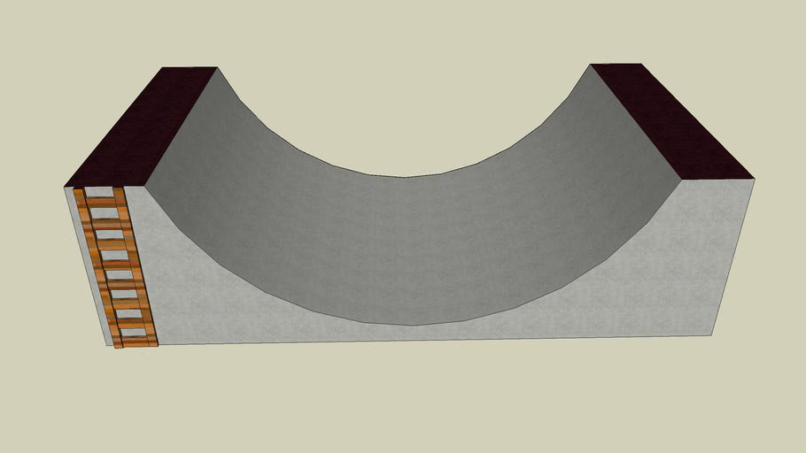 half-pipe | 3D Warehouse